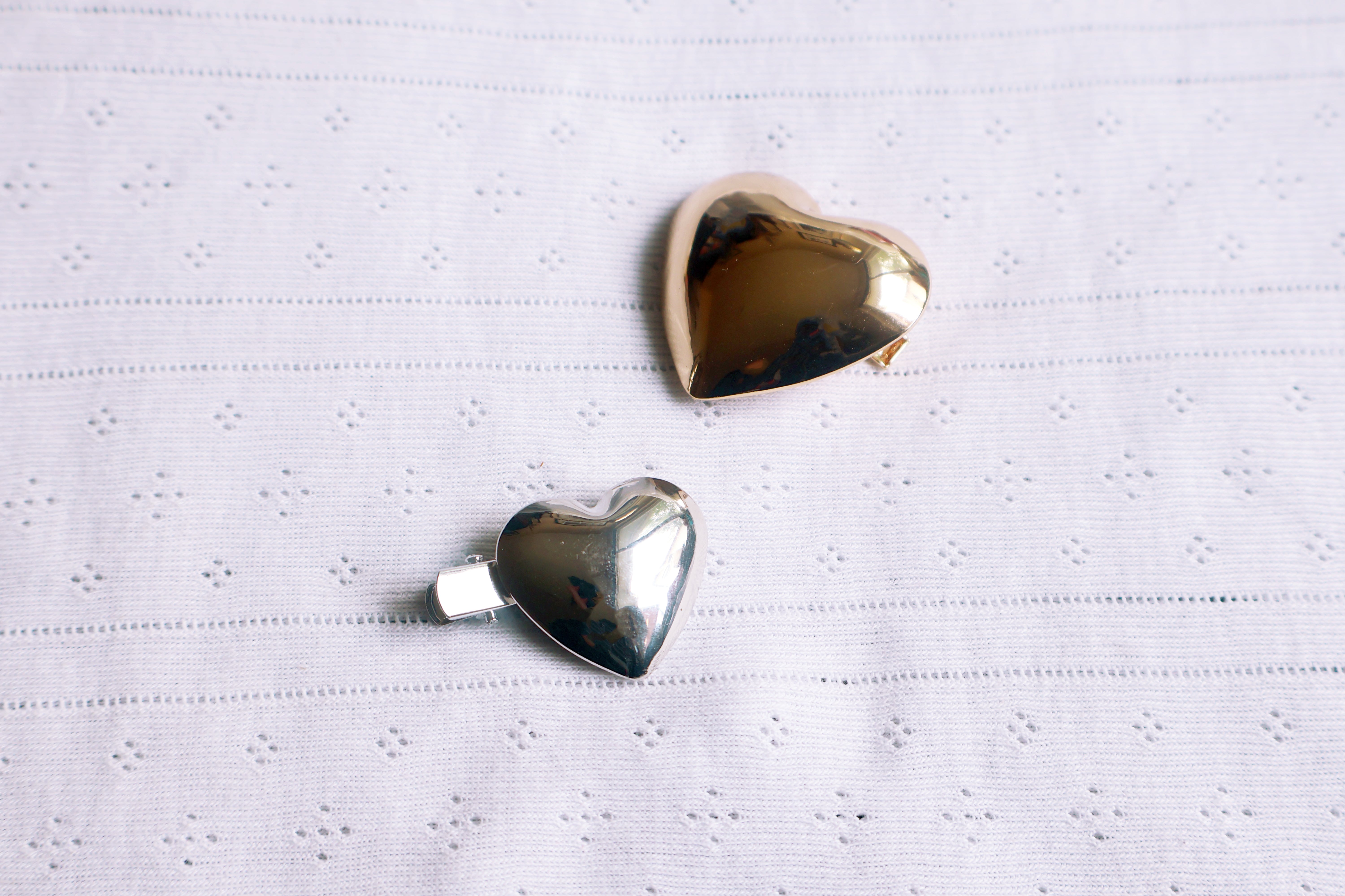 Metallic Heart Clips – Hey Ricochet